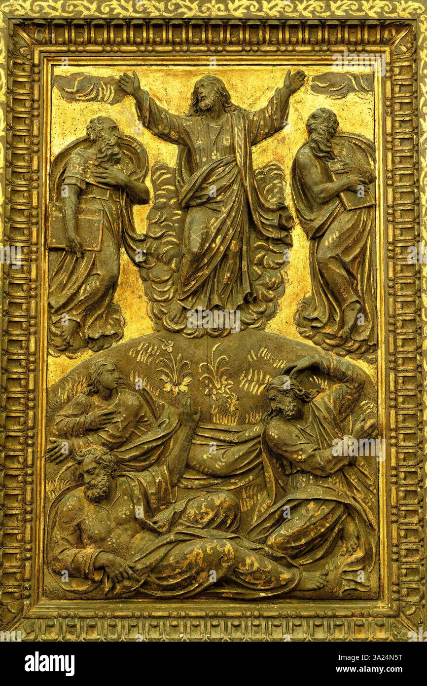 Naples, ITALY - 10-25-2024: The Transfiguration of Jesus Christ Stock ...