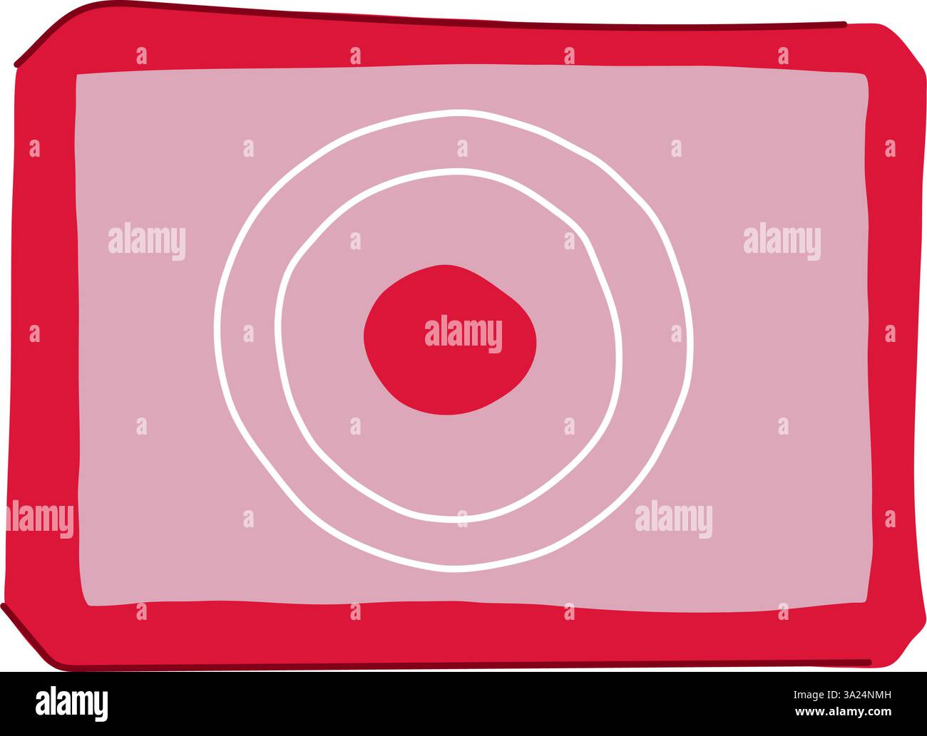reusable silicone baking mat cartoon vector illustration Stock Vector ...