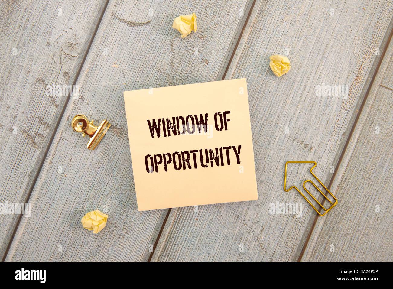 text Window of opportunity, concept Stock Photo - Alamy