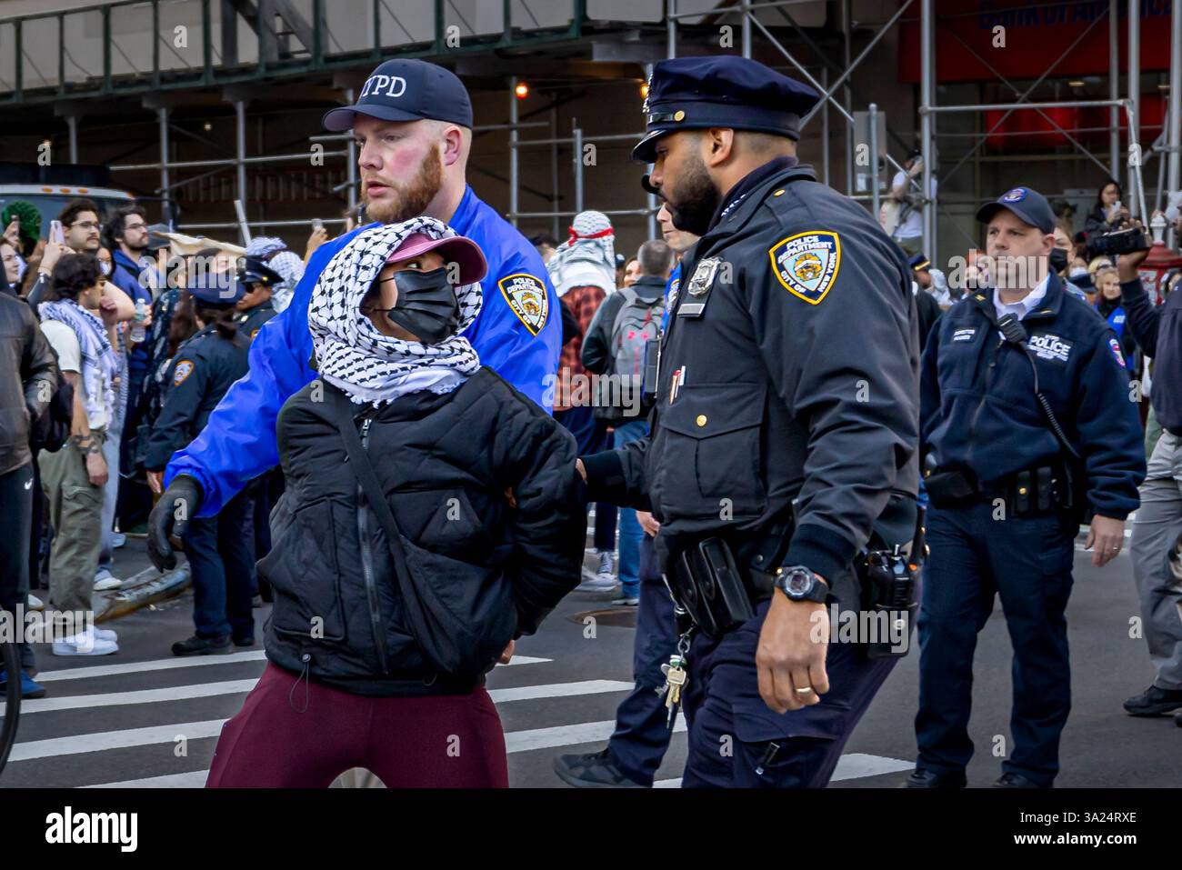 NEW YORK, NEW YORK - MARCH ?11: Hundreds of students pro-Palestine ...