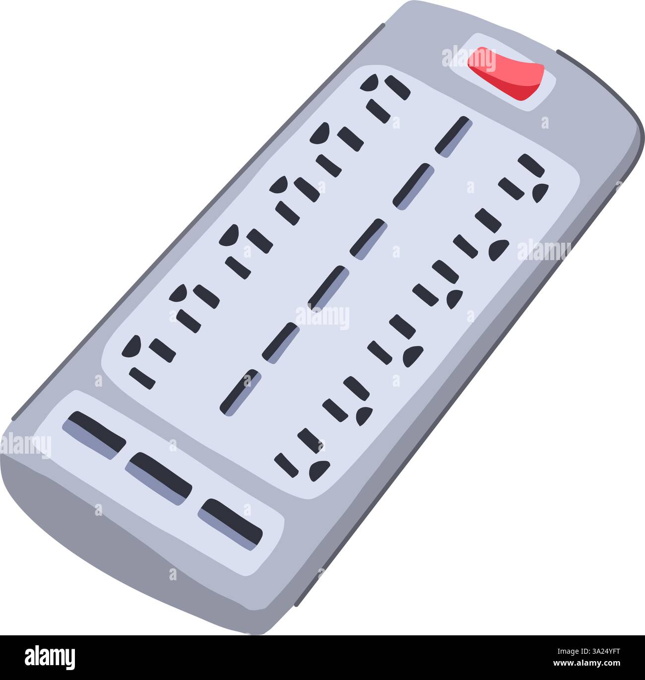 energy power strip smart cartoon vector illustration Stock Vector Image ...