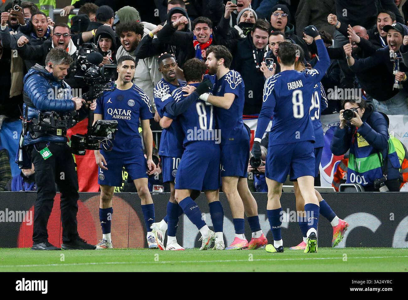 Dembele paris champions league 2025 hi-res stock photography and images ...