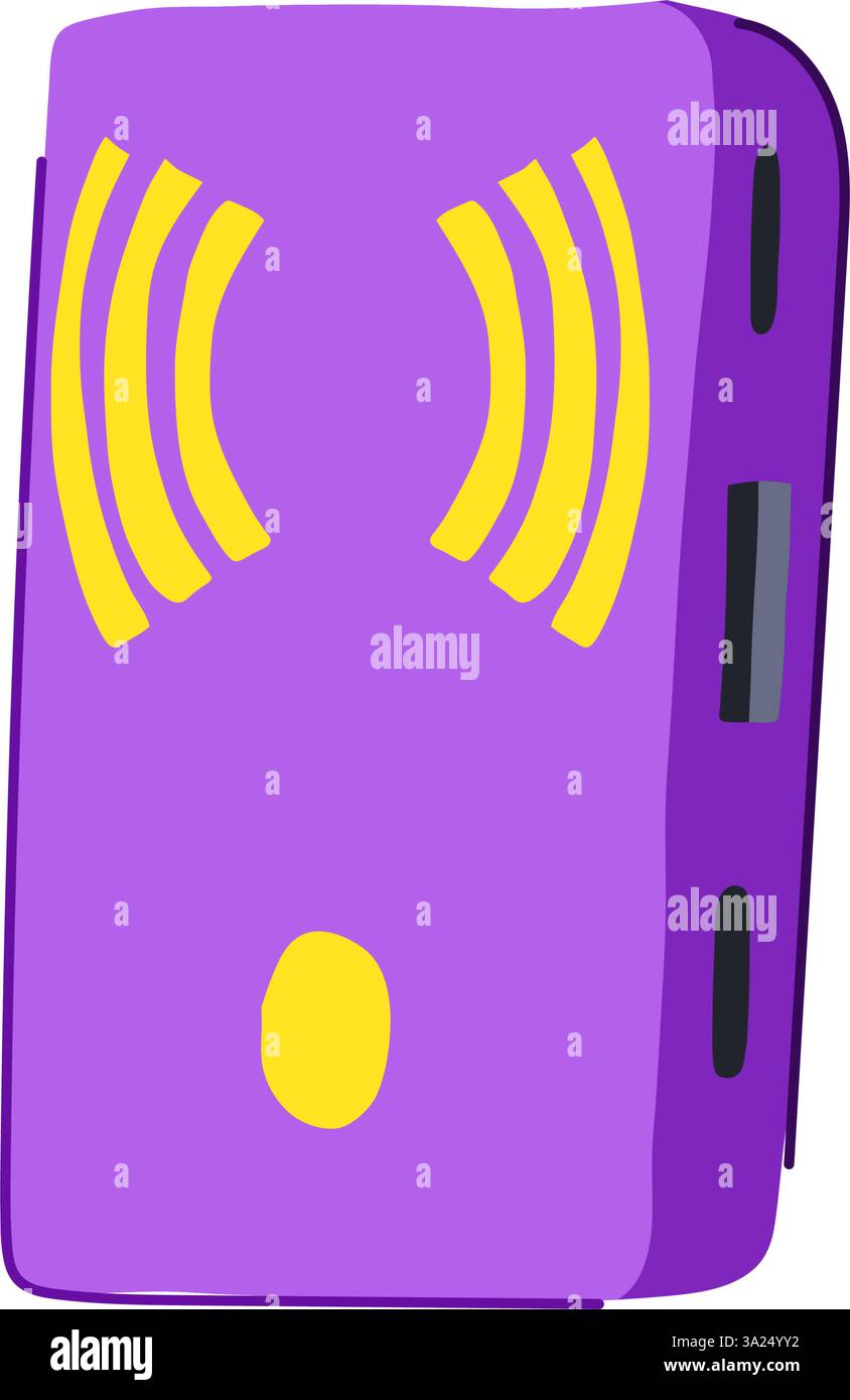 Power charging bank illustration Cut Out Stock Images & Pictures - Alamy