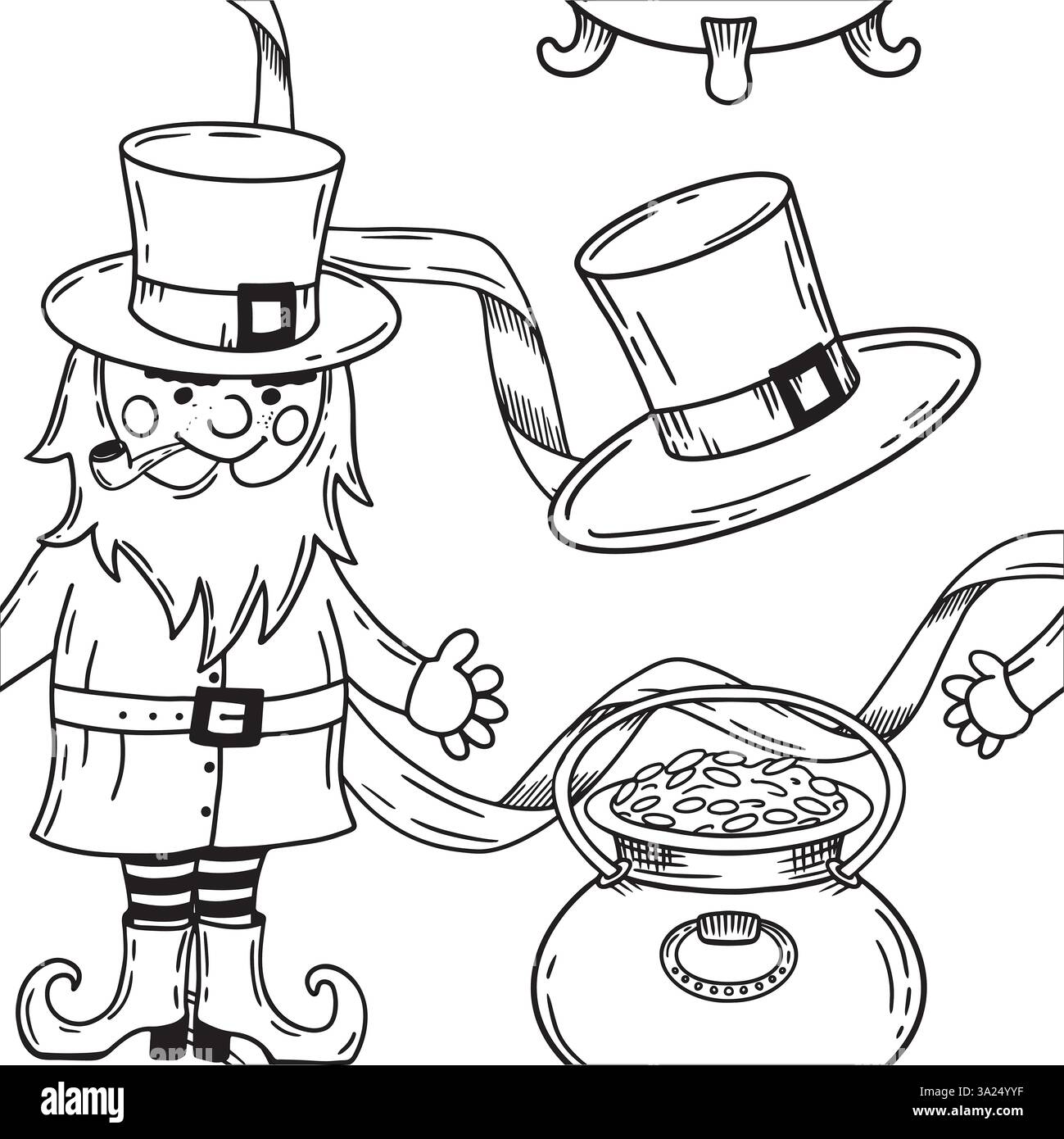 Hats line Black and White Stock Photos & Images - Alamy