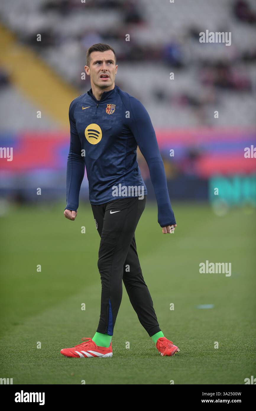 Barcelona, Esp. 11th Mar, 2025. FC BARCELONA vs SL BENFICA March 11 ...