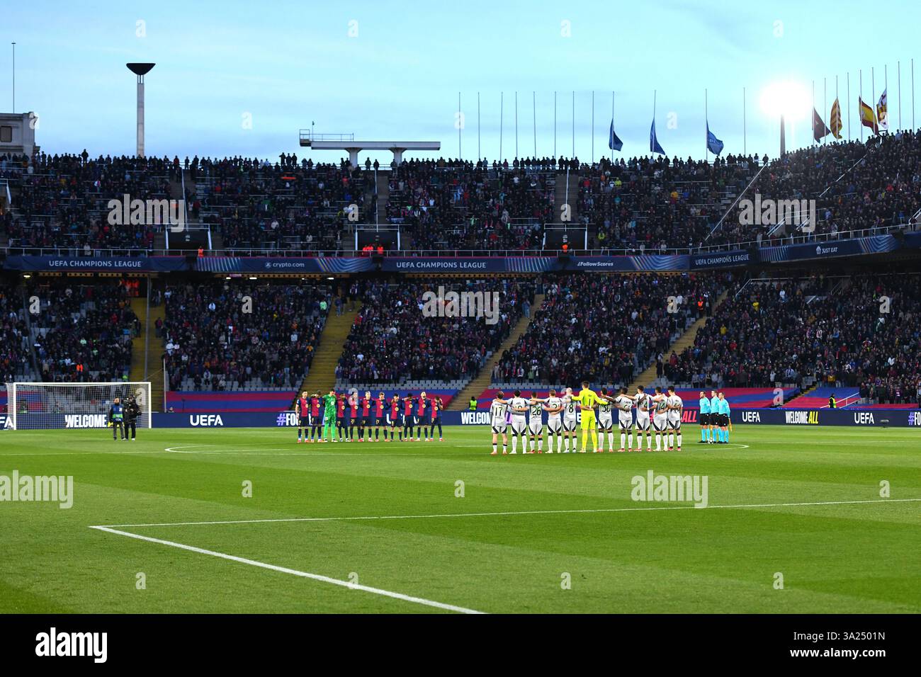 Barcelona, Esp. 11th Mar, 2025. FC BARCELONA vs SL BENFICA March 11 ...