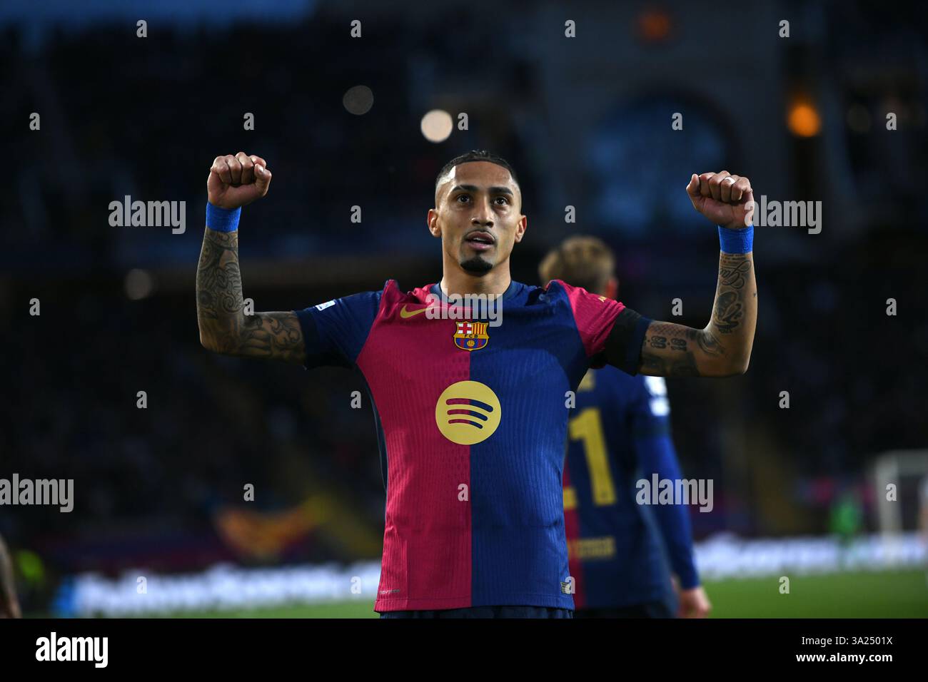 Barcelona, Esp. 11th Mar, 2025. FC BARCELONA vs SL BENFICA March 11 ...