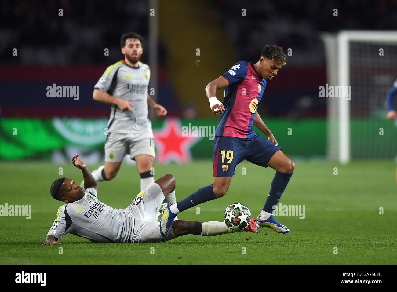 Barcelona, Esp. 11th Mar, 2025. FC BARCELONA vs SL BENFICA March 11 ...