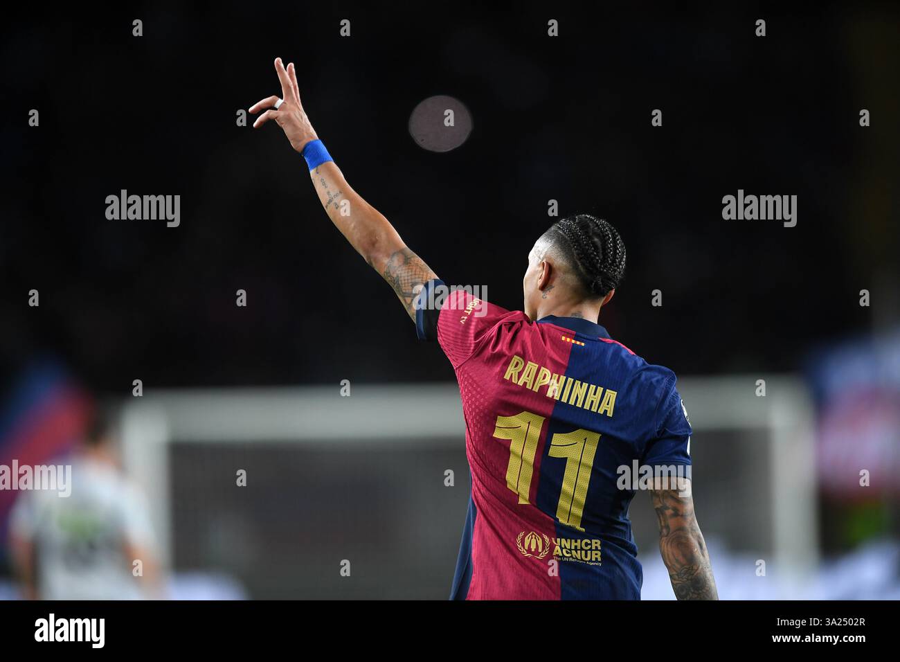 Barcelona, Esp. 11th Mar, 2025. FC BARCELONA vs SL BENFICA March 11 ...