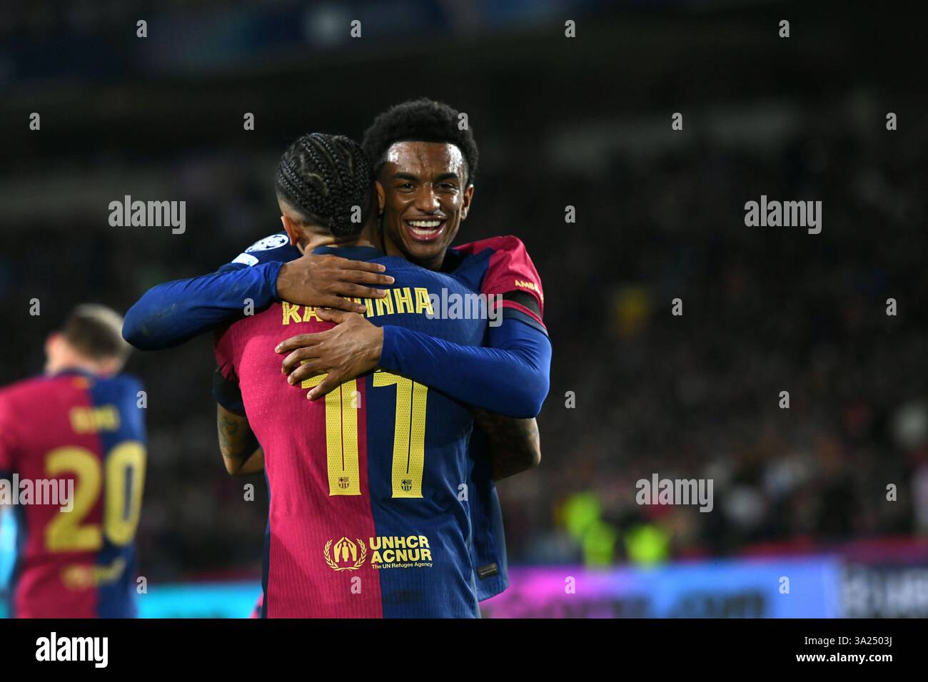 Barcelona, Esp. 11th Mar, 2025. FC BARCELONA vs SL BENFICA March 11 ...