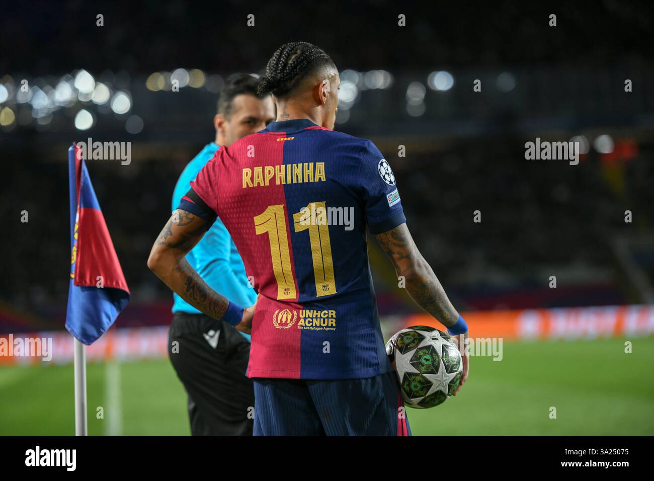 Barcelona, Esp. 11th Mar, 2025. FC BARCELONA vs SL BENFICA March 11 ...