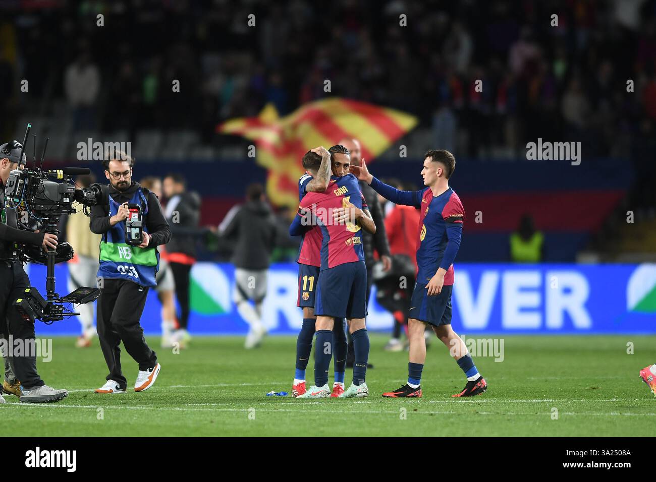 Barcelona, Esp. 11th Mar, 2025. FC BARCELONA vs SL BENFICA March 11 ...