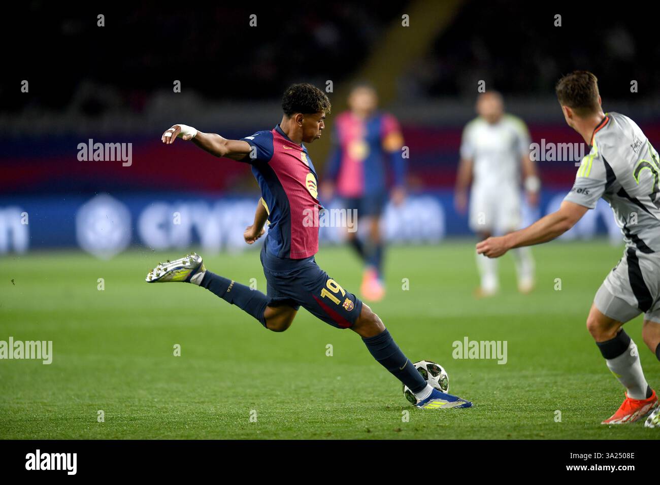 Barcelona, Esp. 11th Mar, 2025. FC BARCELONA vs SL BENFICA March 11 ...