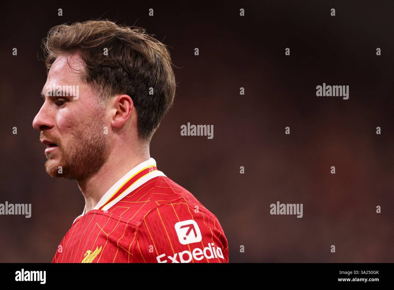 Liverpool, UK. 11th Mar, 2025. Alexis Mac Allister of Liverpool during ...