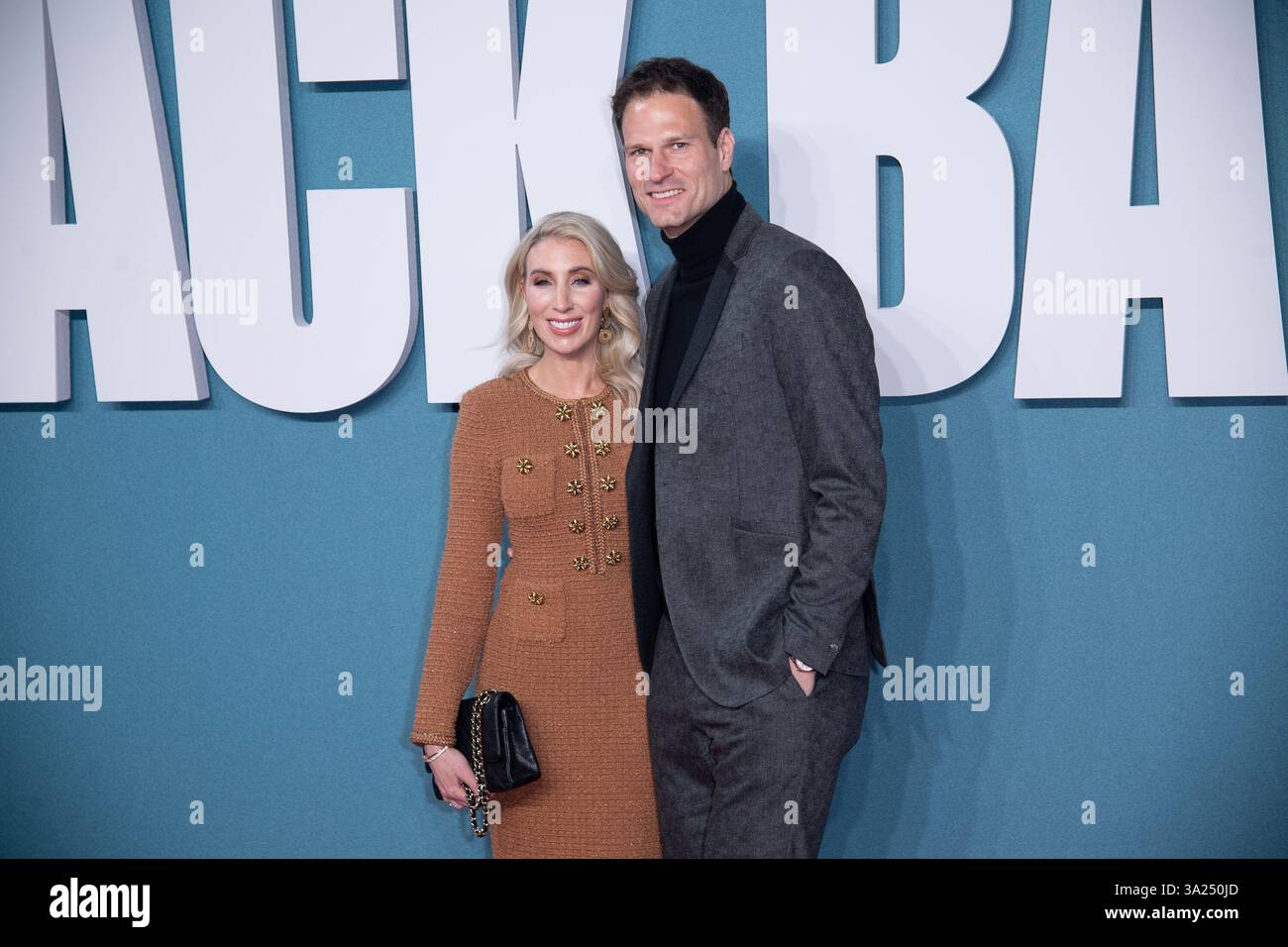 London, UK. 11 Mar, 2025. Pictured: Footballer Asmir Begovic and wife ...