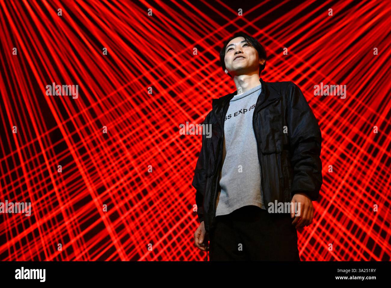 Melbourne, Australia. 12th Mar, 2025. Japanese artist Shohei Fujimoto ...