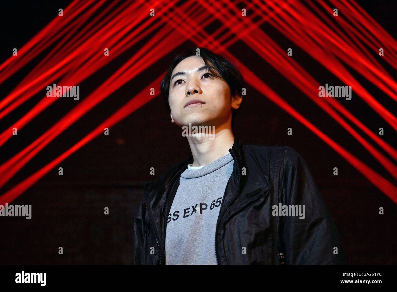 Melbourne, Australia. 12th Mar, 2025. Japanese artist Shohei Fujimoto ...