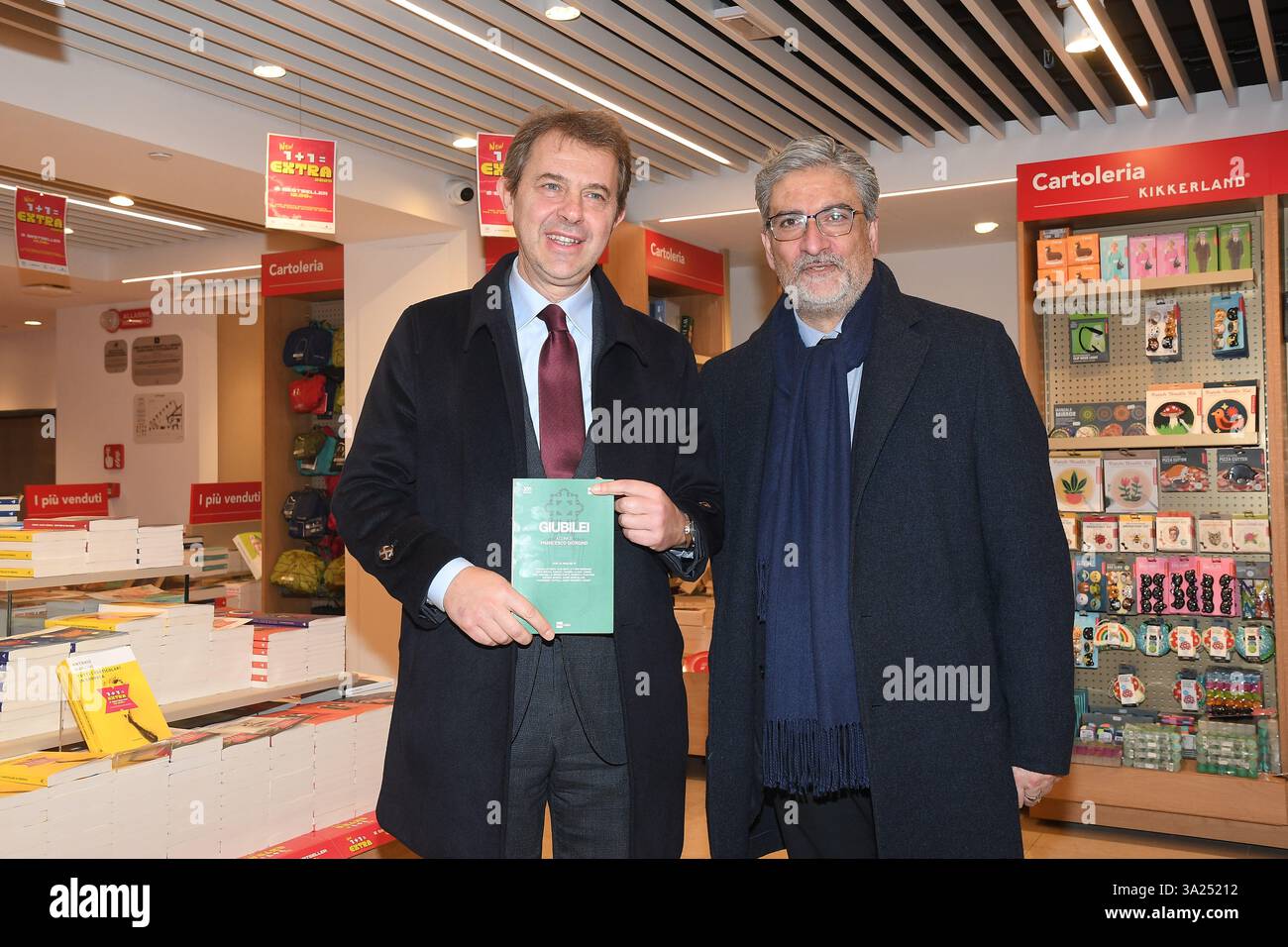 Rome, Italy. 11th Mar, 2025. Rome, Mondadori Bookshop, Sordi Gallery ...