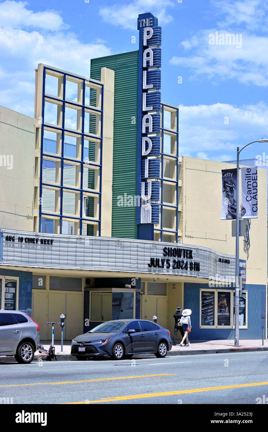 Hollywood, the Palladium, night club, theater, art deco, architecture ...