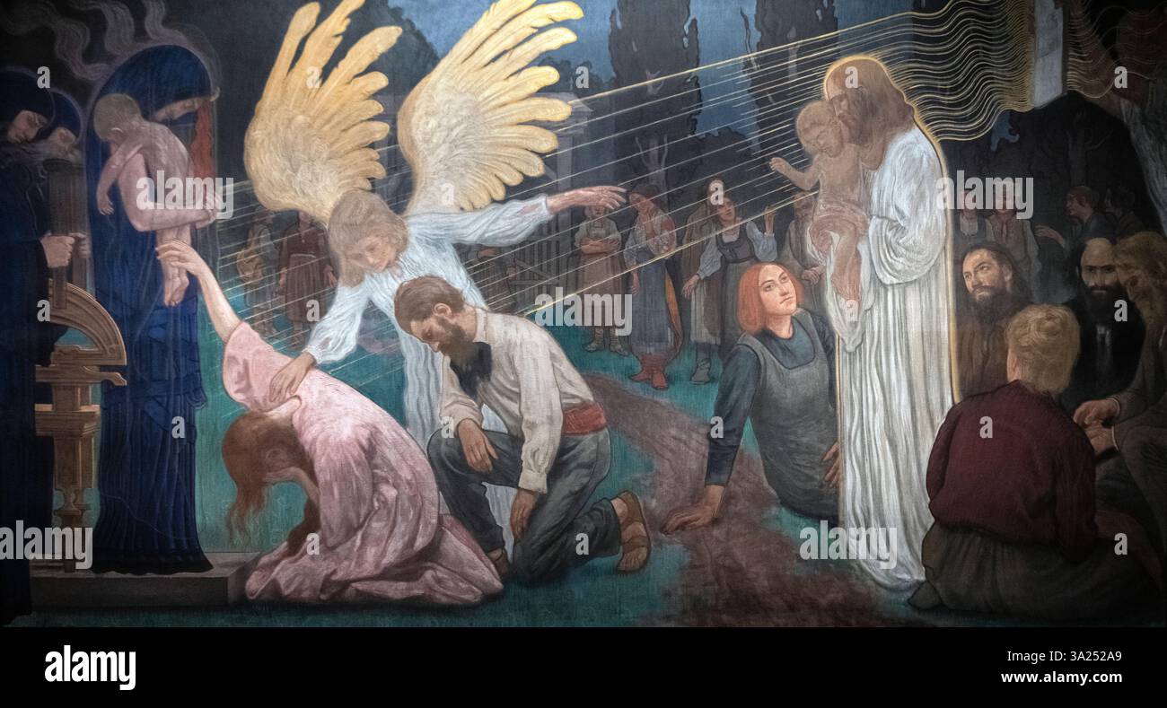 Aladar Korosfoi-Kriesch: "I am the Way, the Truth and the Life" (1903 ...