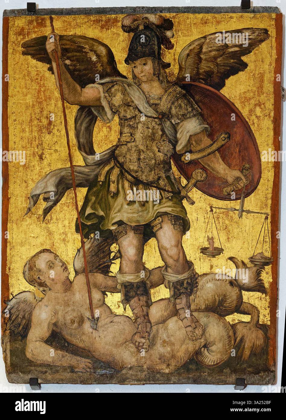 Castellabate, ITALY - 10-29-2024: Painting (18th century) of Saint ...