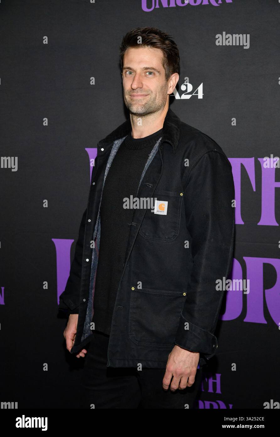Doug Baillie attends the special screening of A24's "Death of a Unicorn ...