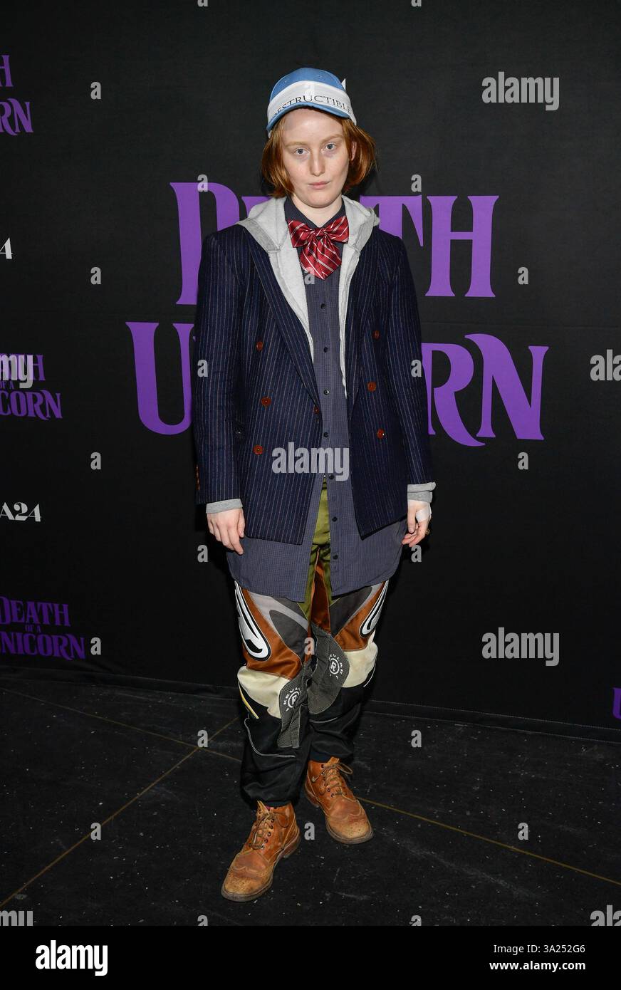Bobbi Salvor Menuez attends the special screening of A24's "Death of a ...