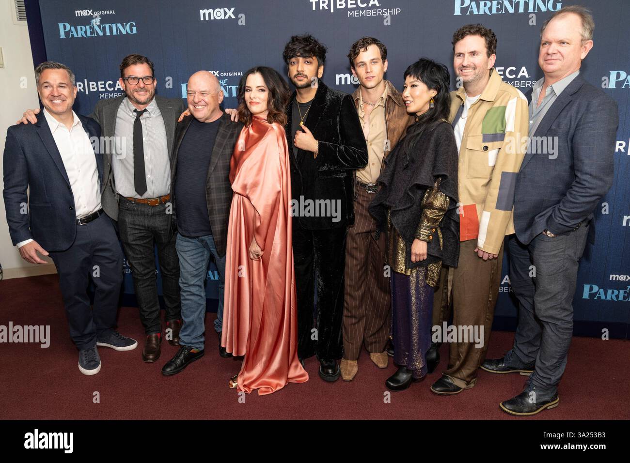 New York, NY, March 11, 2025: Jake Weiner, Chris Bender, Dean Norris ...