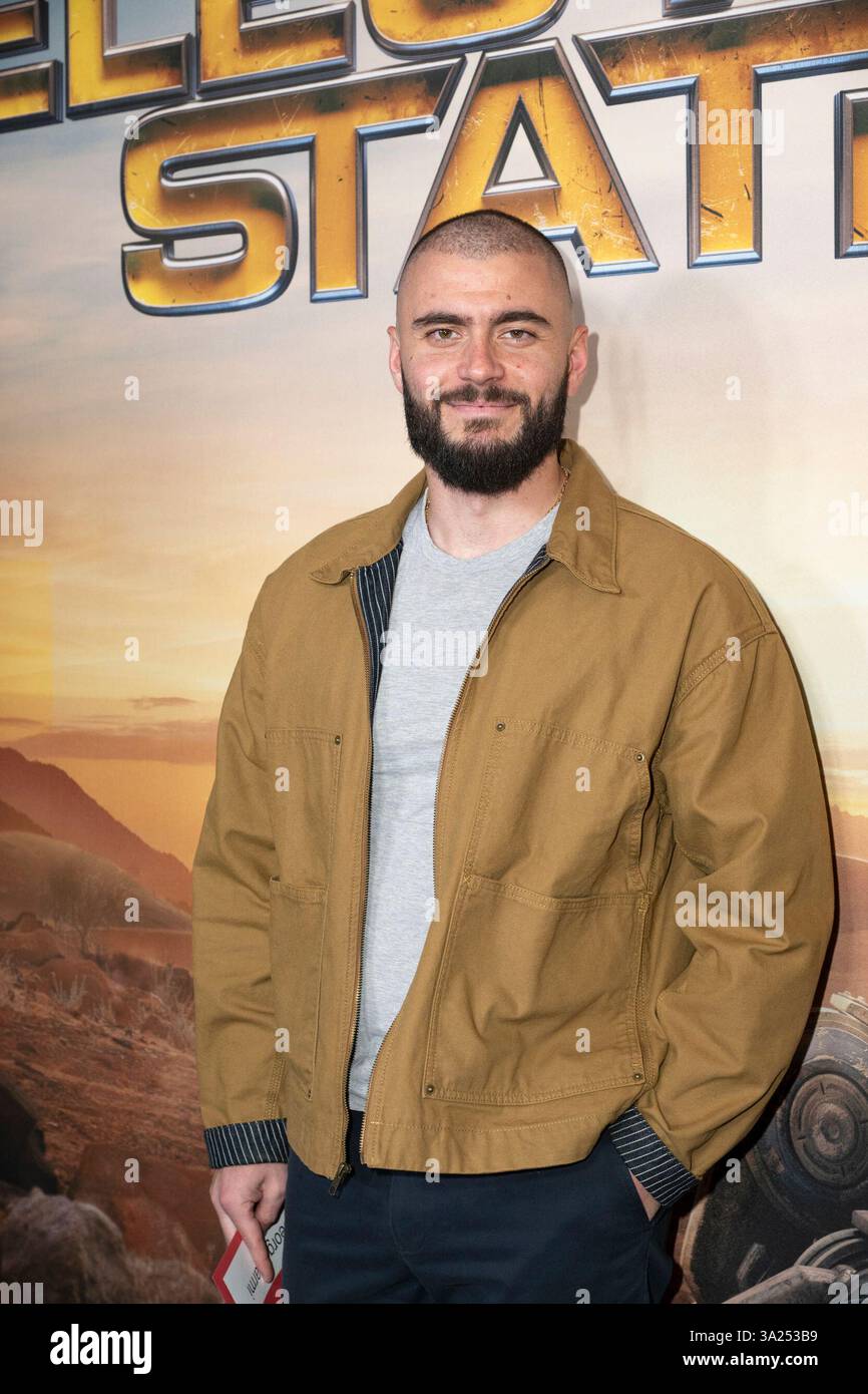 New York, USA. 11th Mar, 2025. Influencer, George Carmi attends the ...