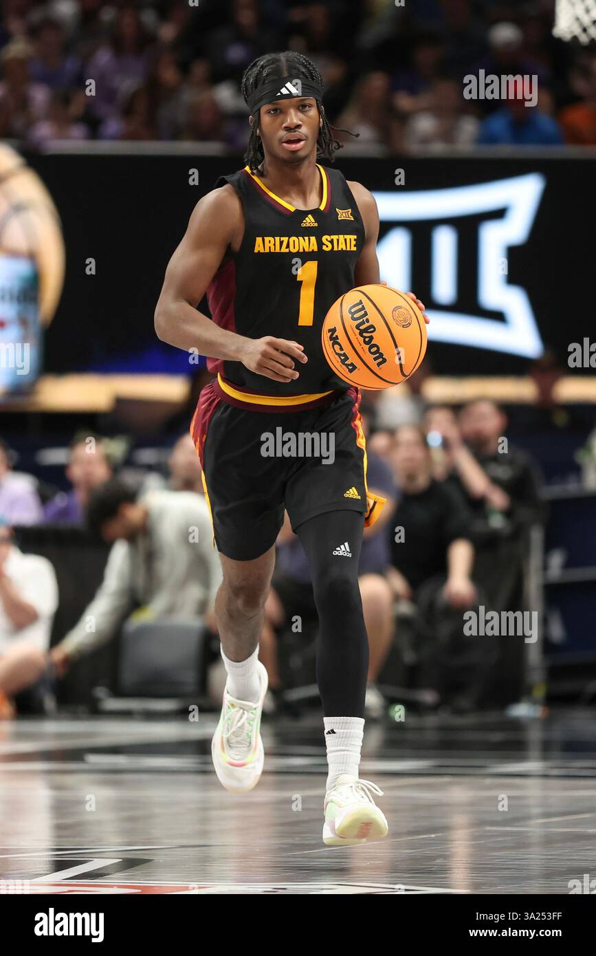 KANSAS CITY, MO - MARCH 11: Arizona State Sun Devils guard Alston Mason ...