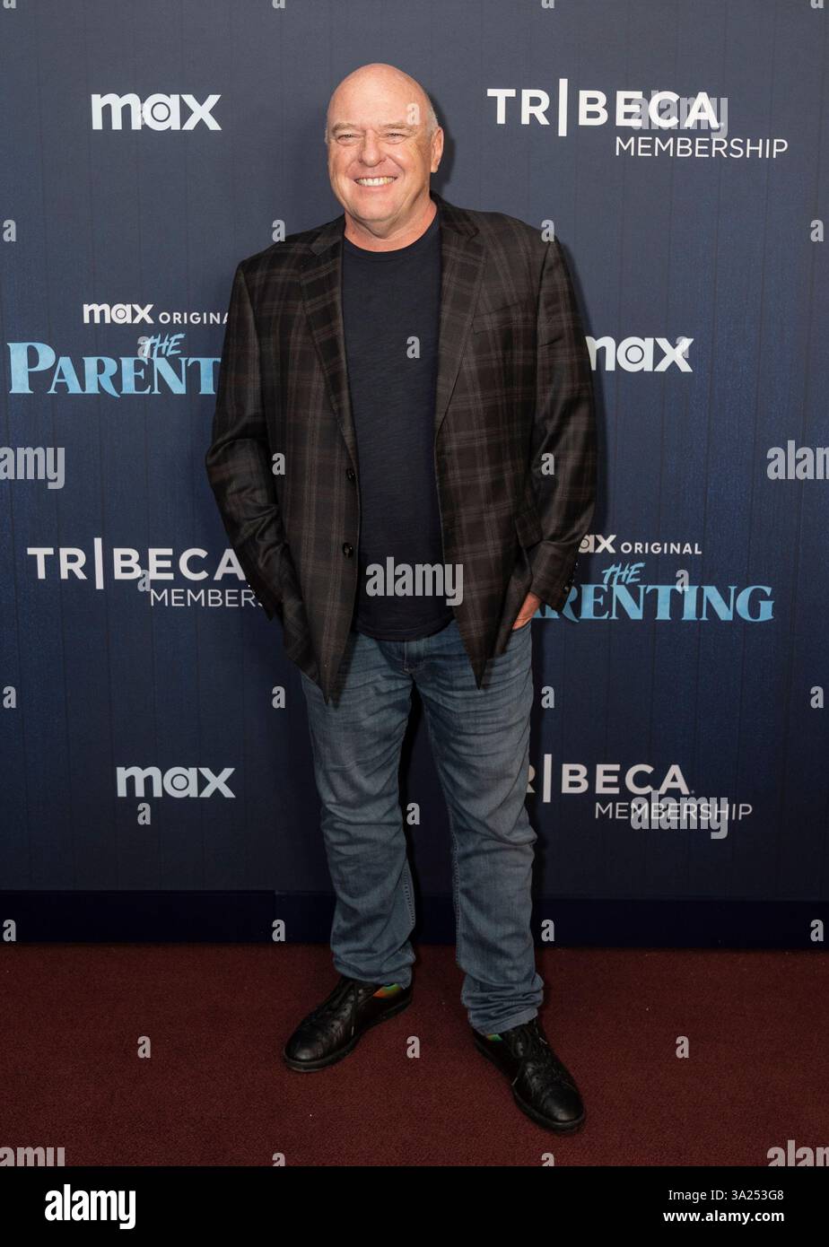New York, USA. 11th Mar, 2025. Dean Norris attends premiere of the HBO ...