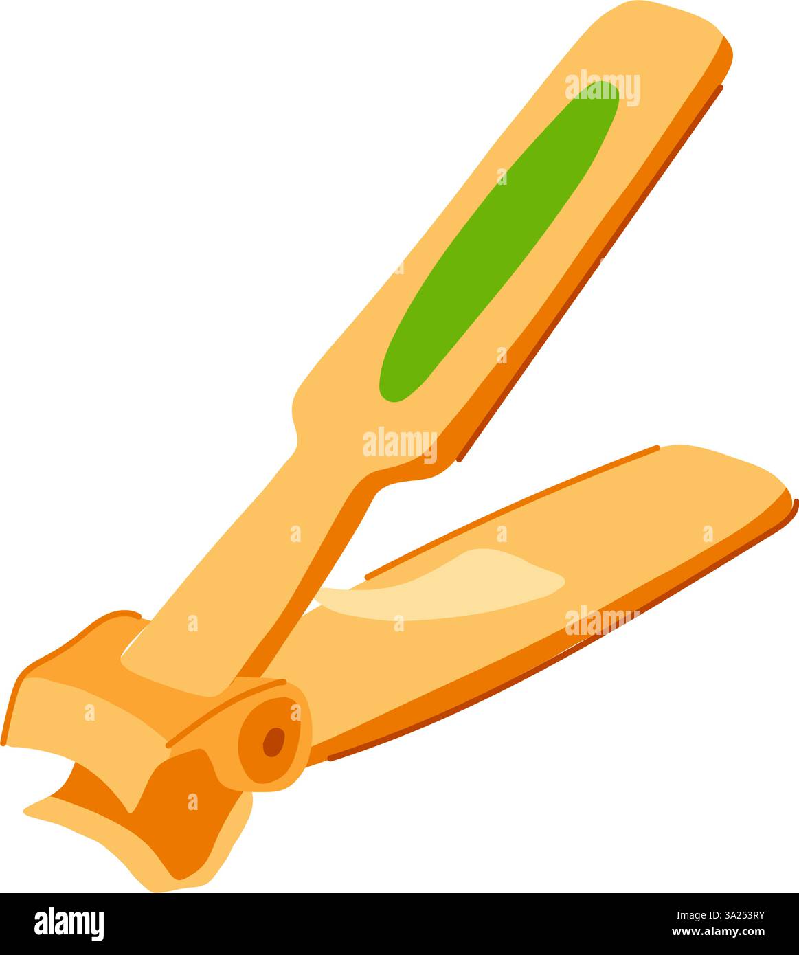 portable nail clippers cartoon vector illustration Stock Vector Image ...