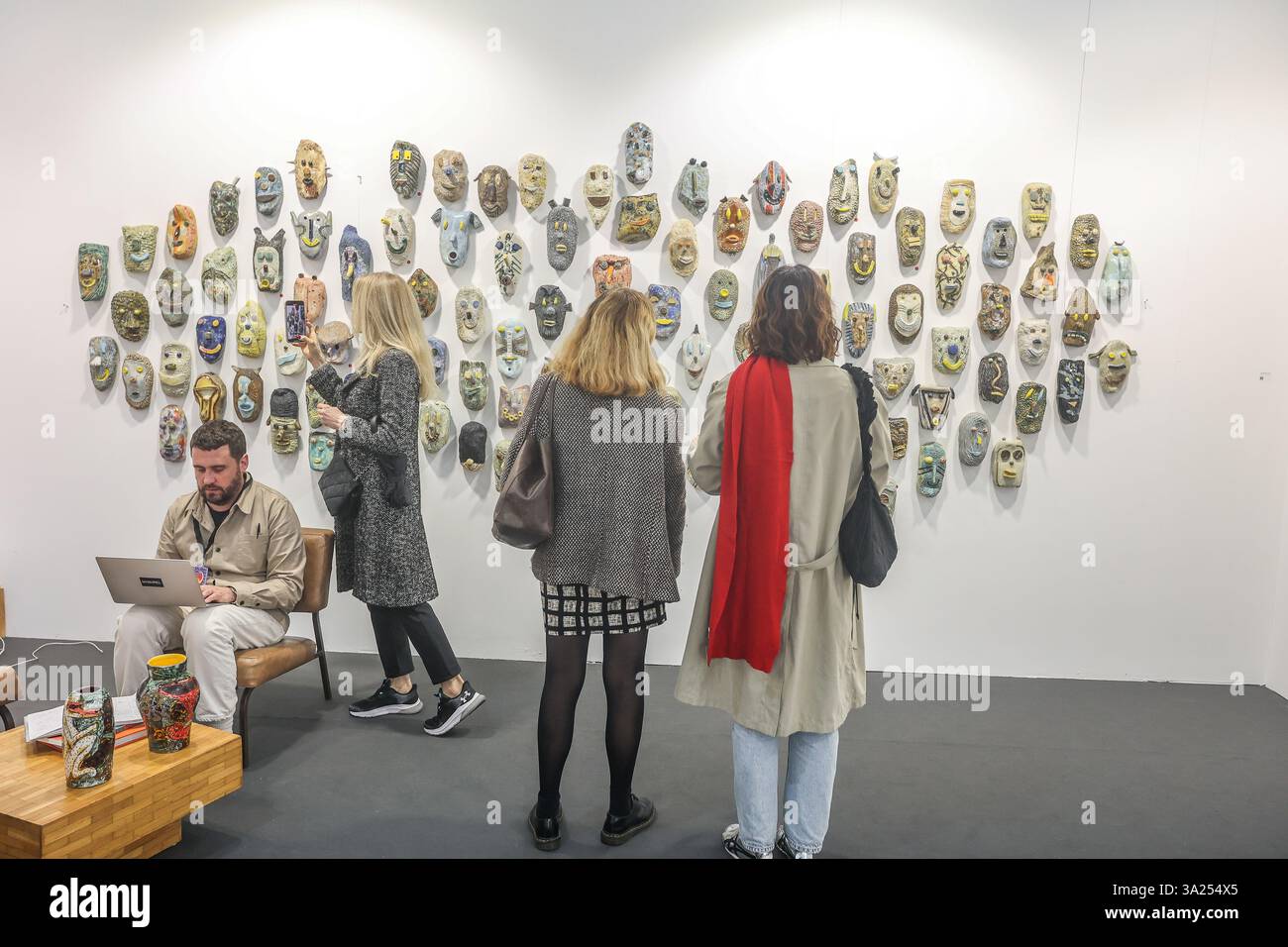 March 11, 2025: 12 March 2024 (madrid) UVNT ART FAIR 2025 IS ...