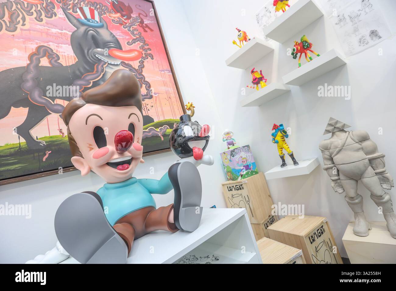 March 11, 2025: 12 March 2024 (madrid) UVNT ART FAIR 2025 IS ...