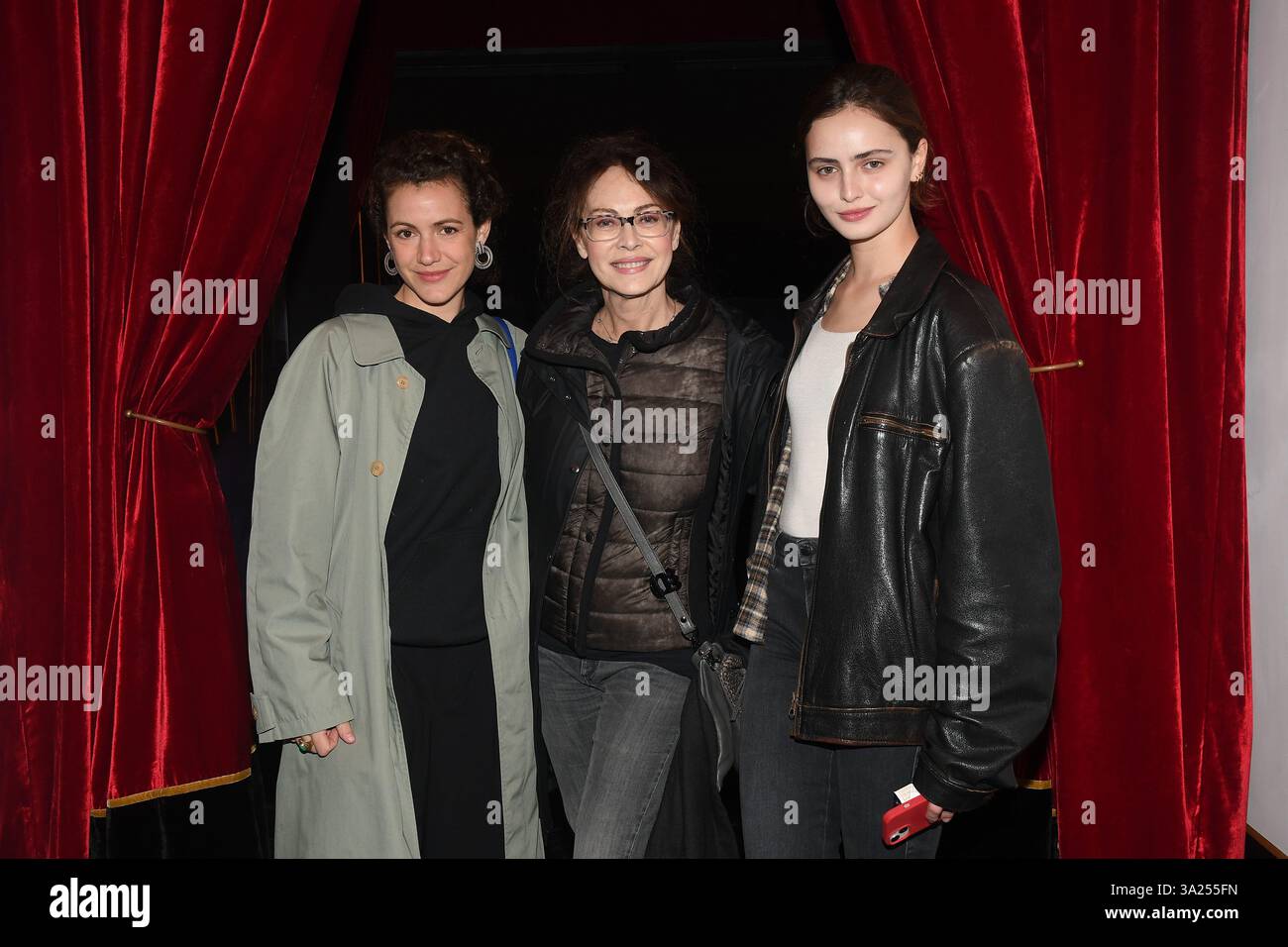 Rome, Italy. 11th Mar, 2025. Rome, Teatro Off Off Theatre Before the ...
