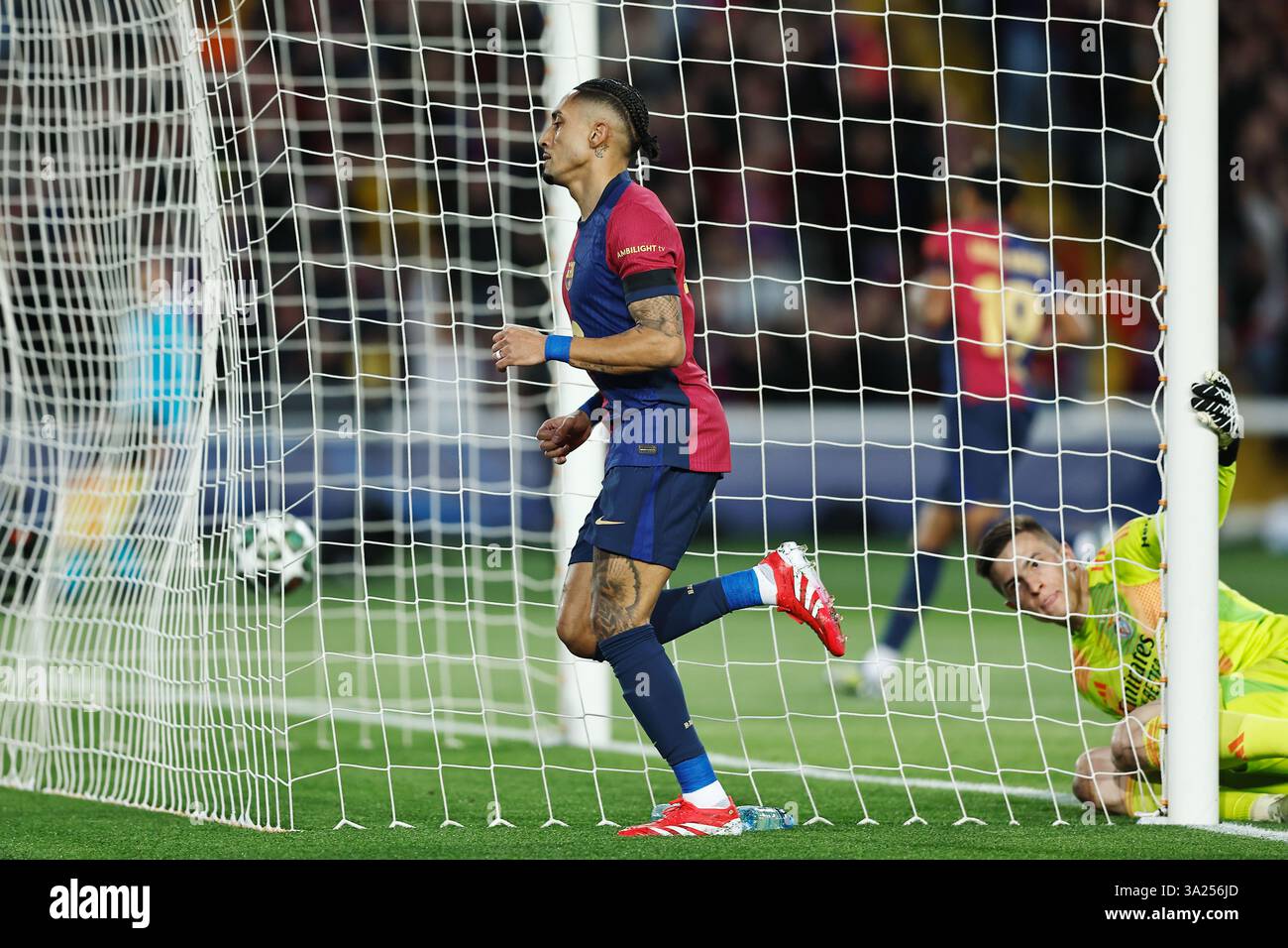 Barcelona, Spain. 11th Mar, 2025. Raphinha (Barcelona) Football/Soccer ...