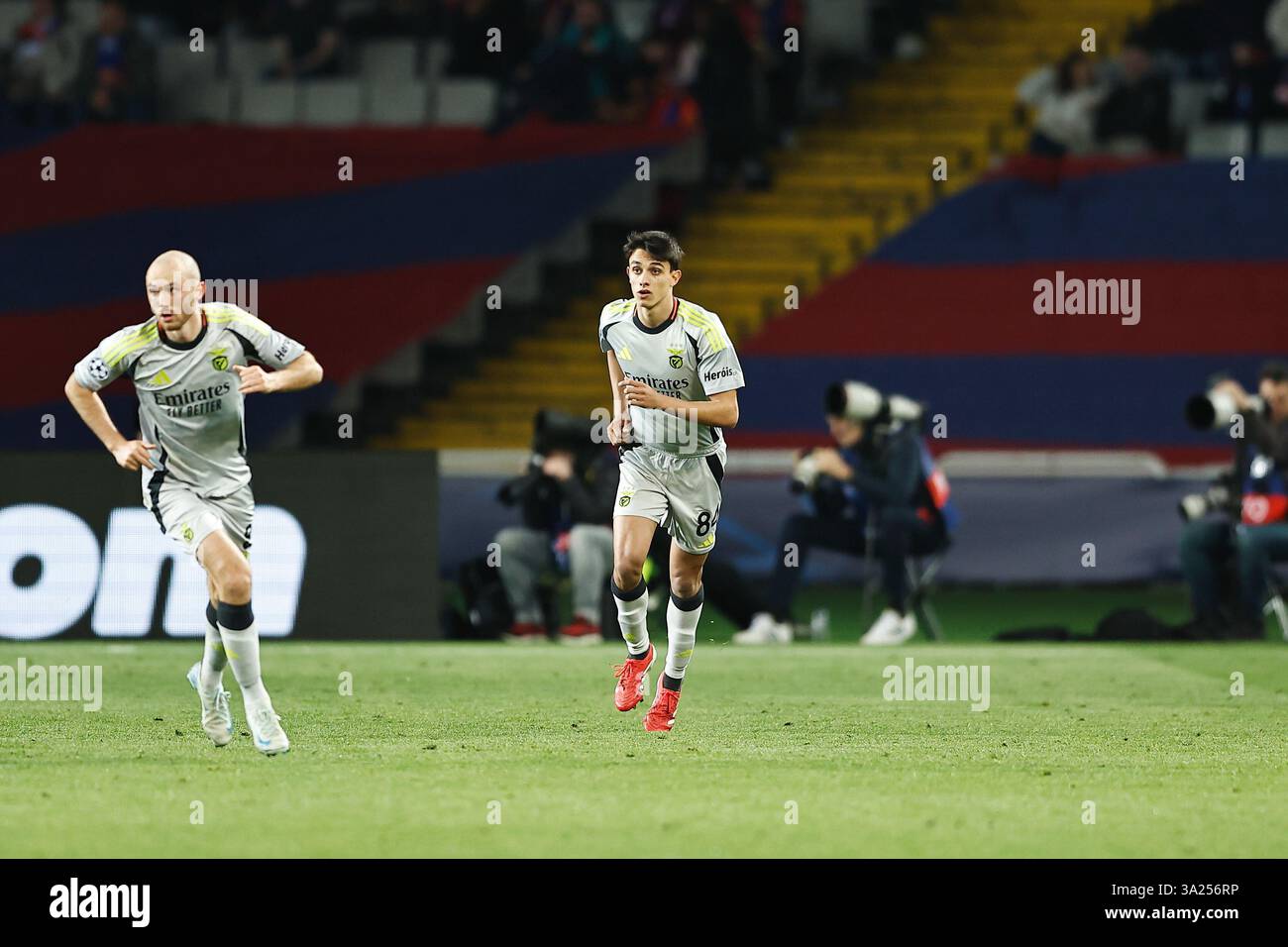 Barcelona, Spain. 11th Mar, 2025. Joao Rego (Benfica) Football/Soccer ...