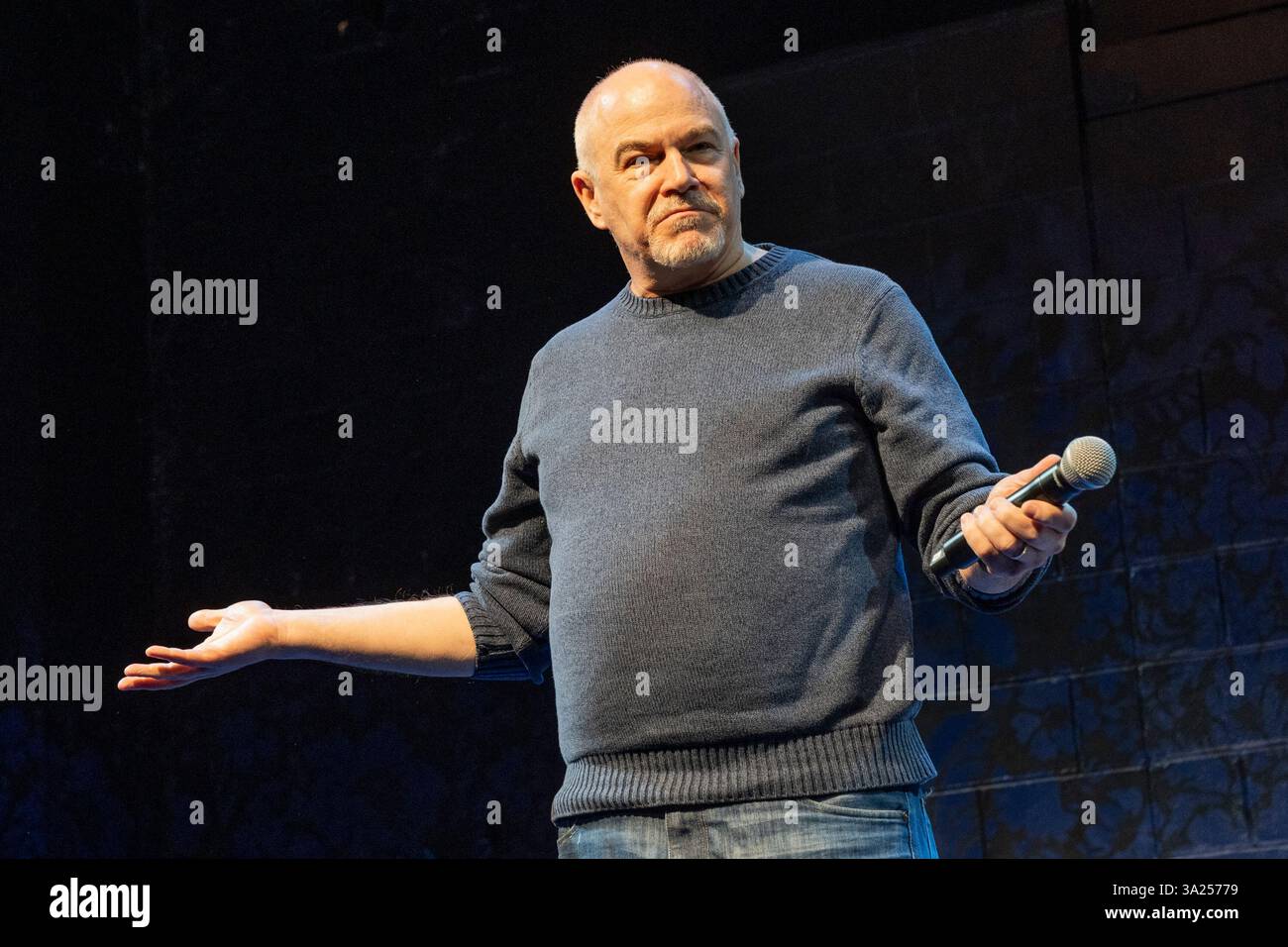 New York, NY, March 11, 2025: Peter Danish attends open rehearsal and ...