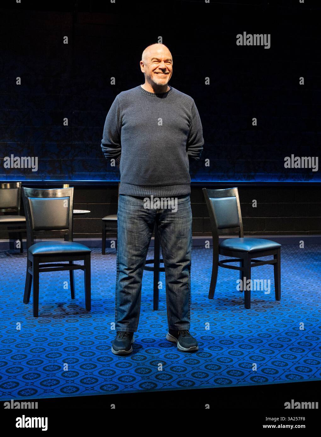 New York, NY, March 11, 2025: Peter Danish attends open rehearsal and ...