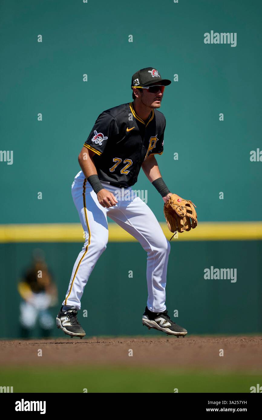 Pittsburgh Pirates third baseman Alika Williams (72) during an MLB ...