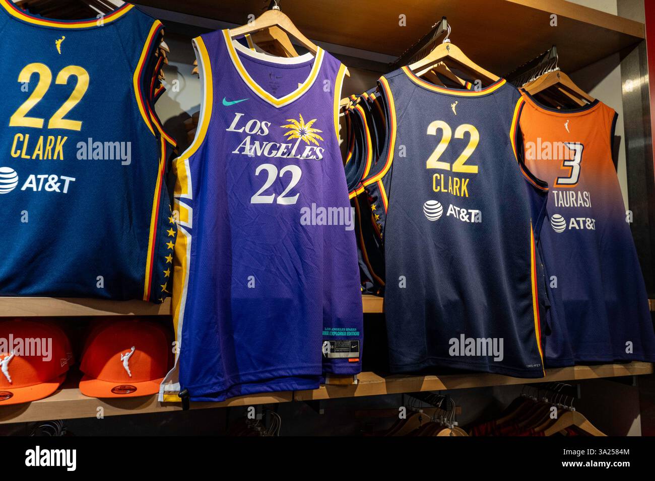 Branded Merchandise is popular at the NBA Store on Fifth Avenue in New ...