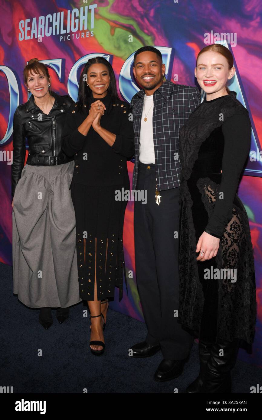 New York, USA. 11th Mar, 2025. (L-R) Bree Elrod, Regina Hall, Kelvin ...