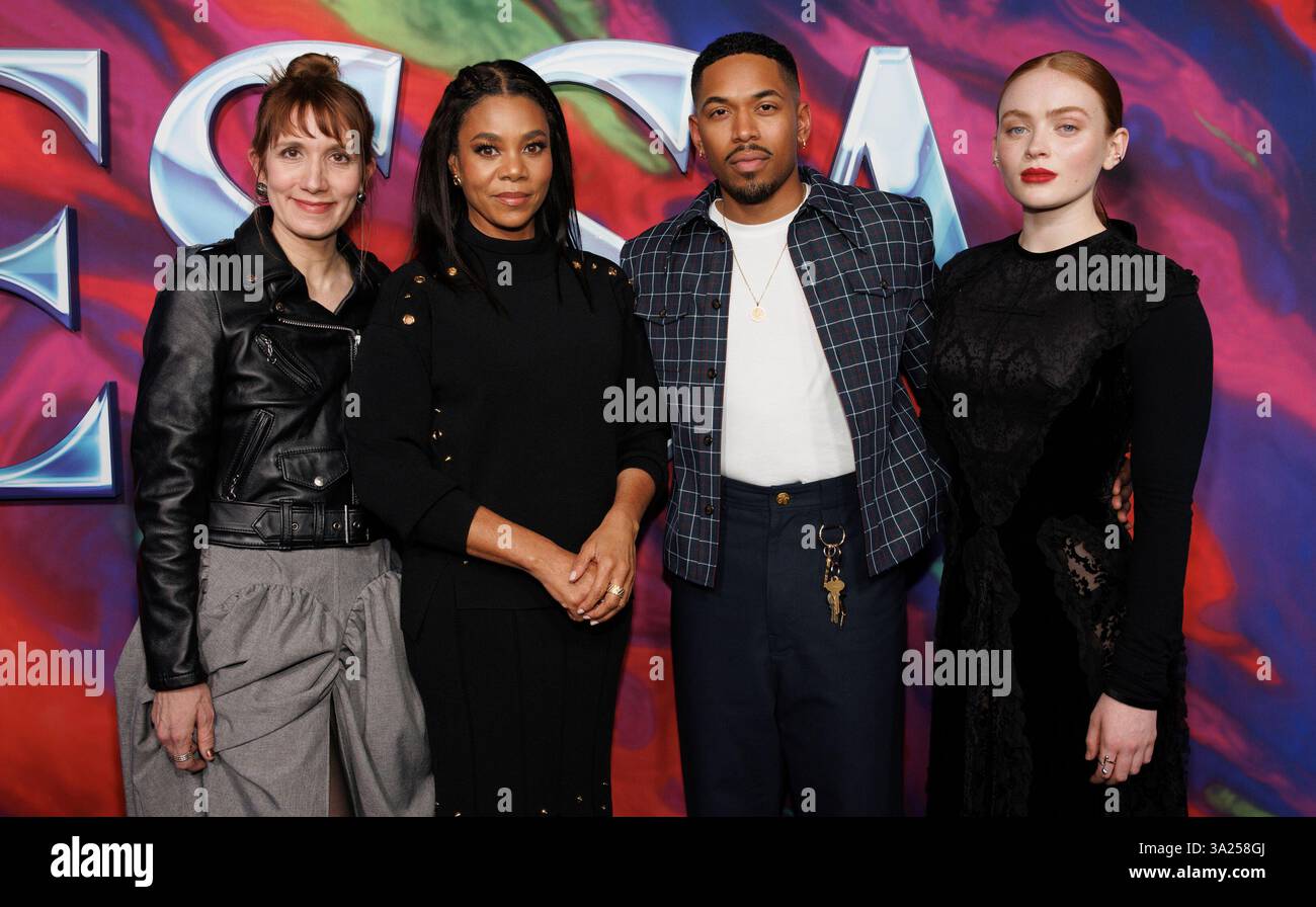 Bree Elrod, from left, Reginal Hall, Kelvin Harrison Jr., and Sadie ...