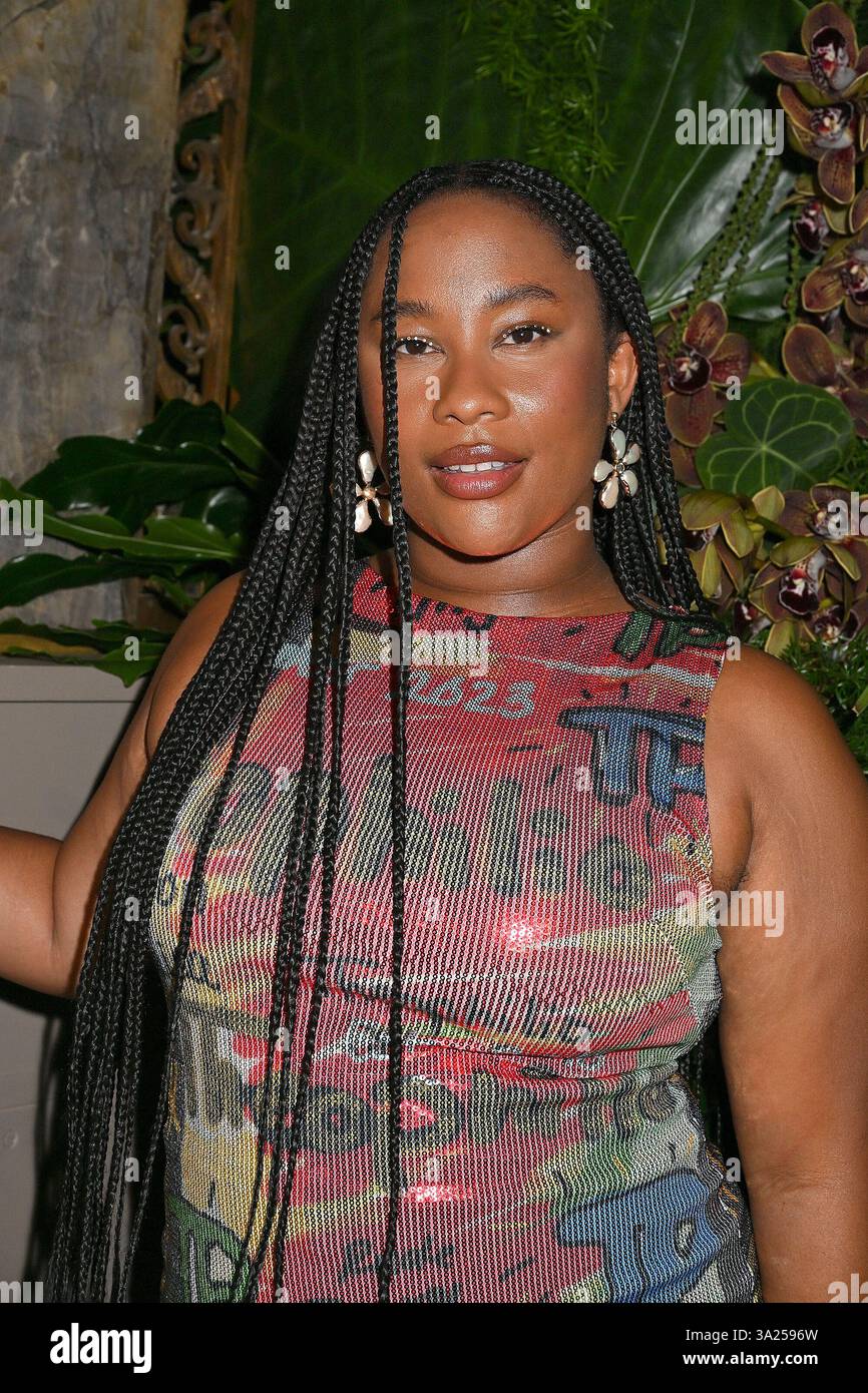 Zuri Marley, granddaughter of Bob Marley, attend the Sandals Resorts ...