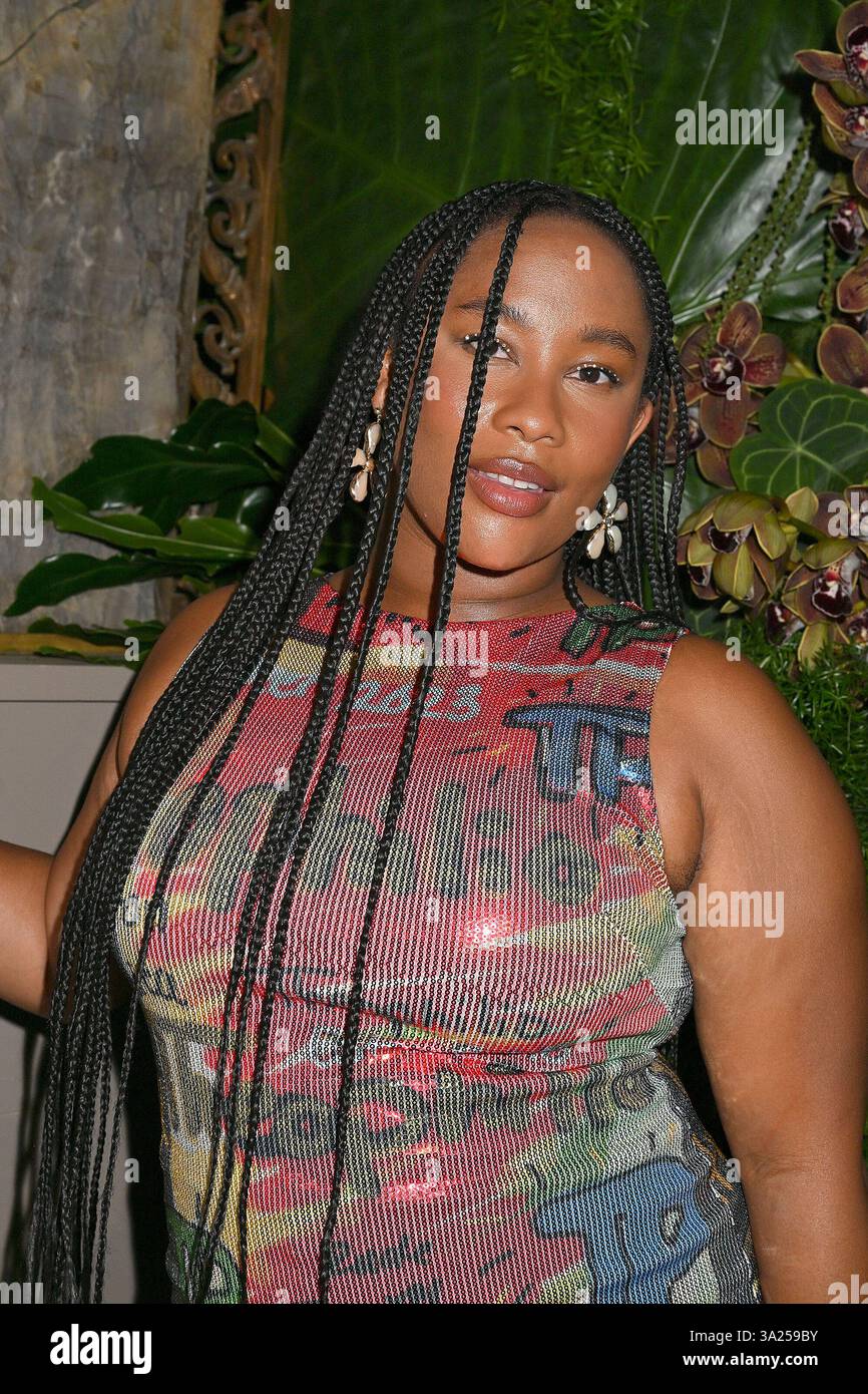 Zuri Marley, granddaughter of Bob Marley, attend the Sandals Resorts ...