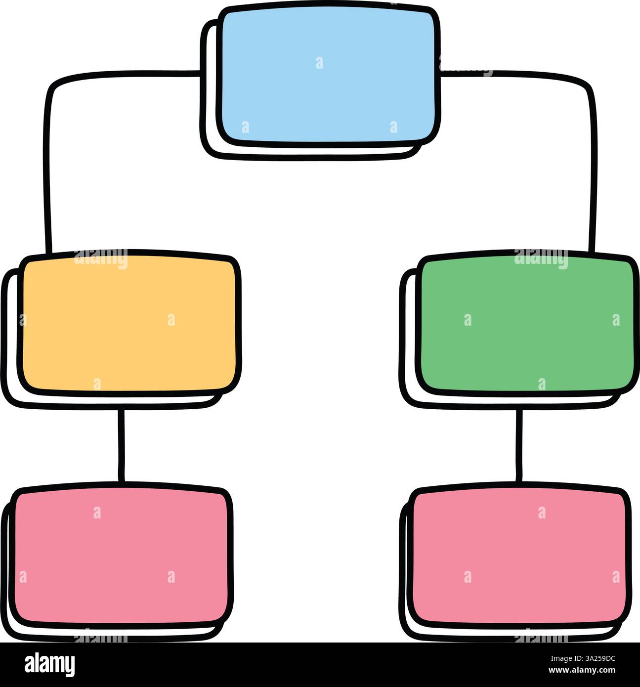 Peta Minda Flowchart Stock Vector Image & Art - Alamy