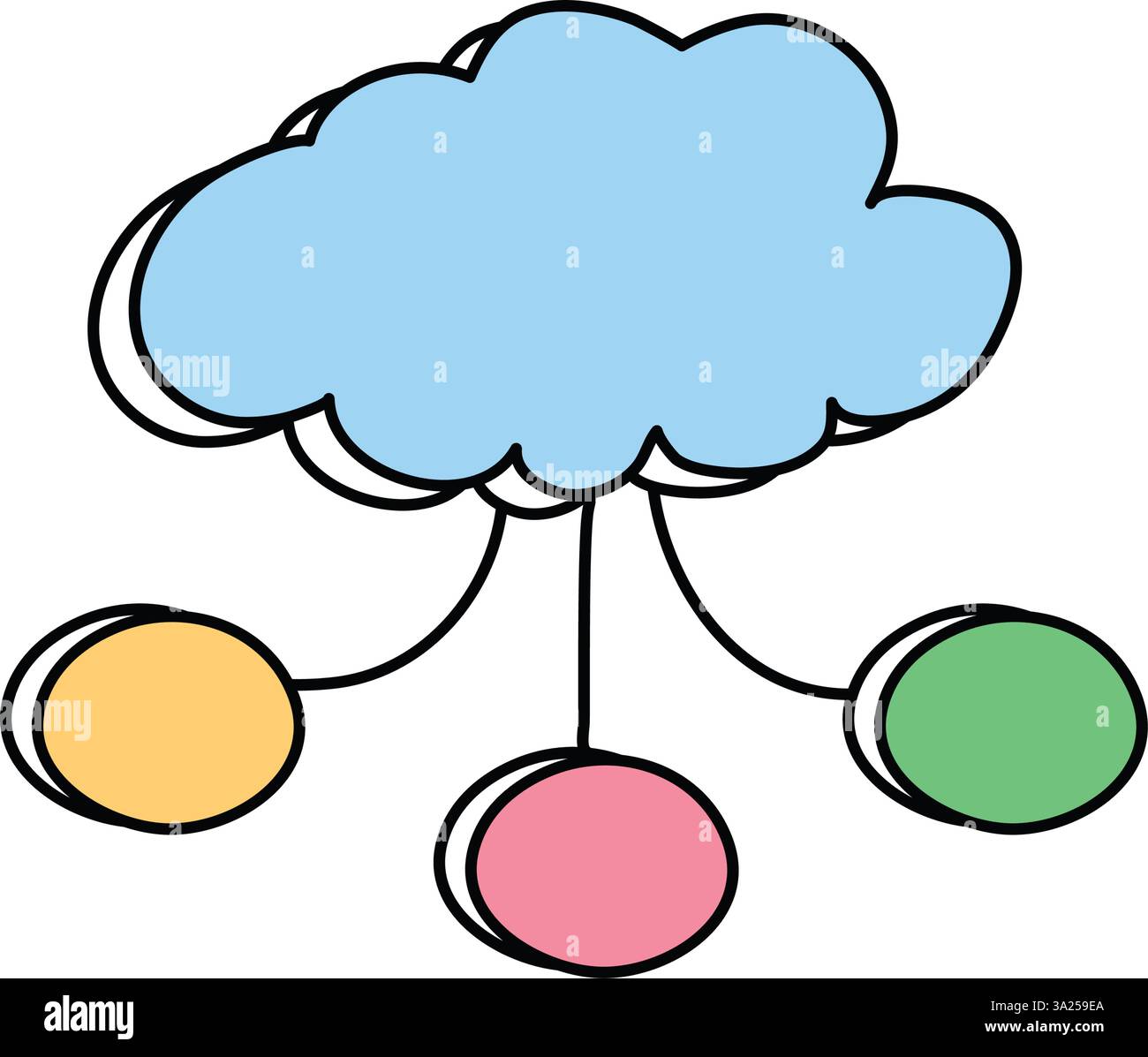 Peta Minda Diagram Stock Vector Image & Art - Alamy