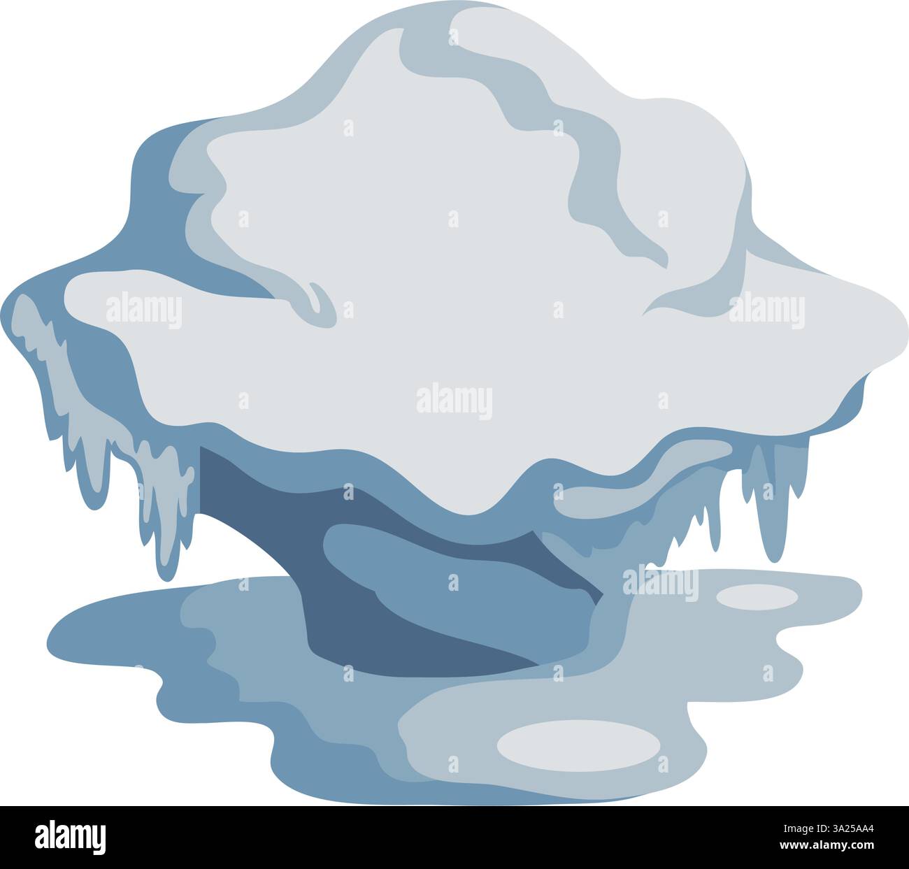 Snow Bank Frost Stock Vector Image & Art - Alamy
