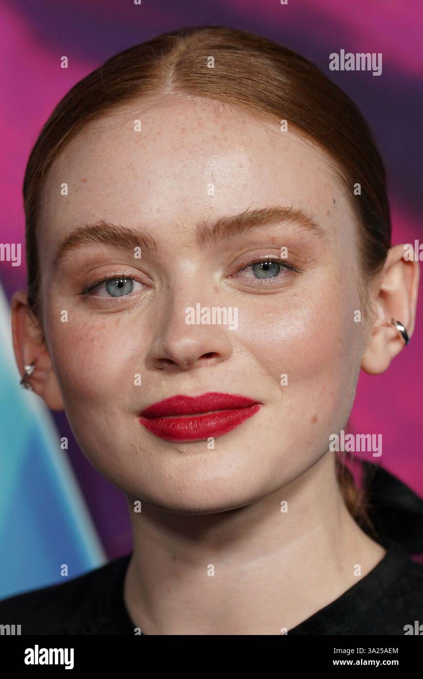 Ny. 11th Mar, 2025. Sadie Sink at arrivals for O'DESSA Premiere ...