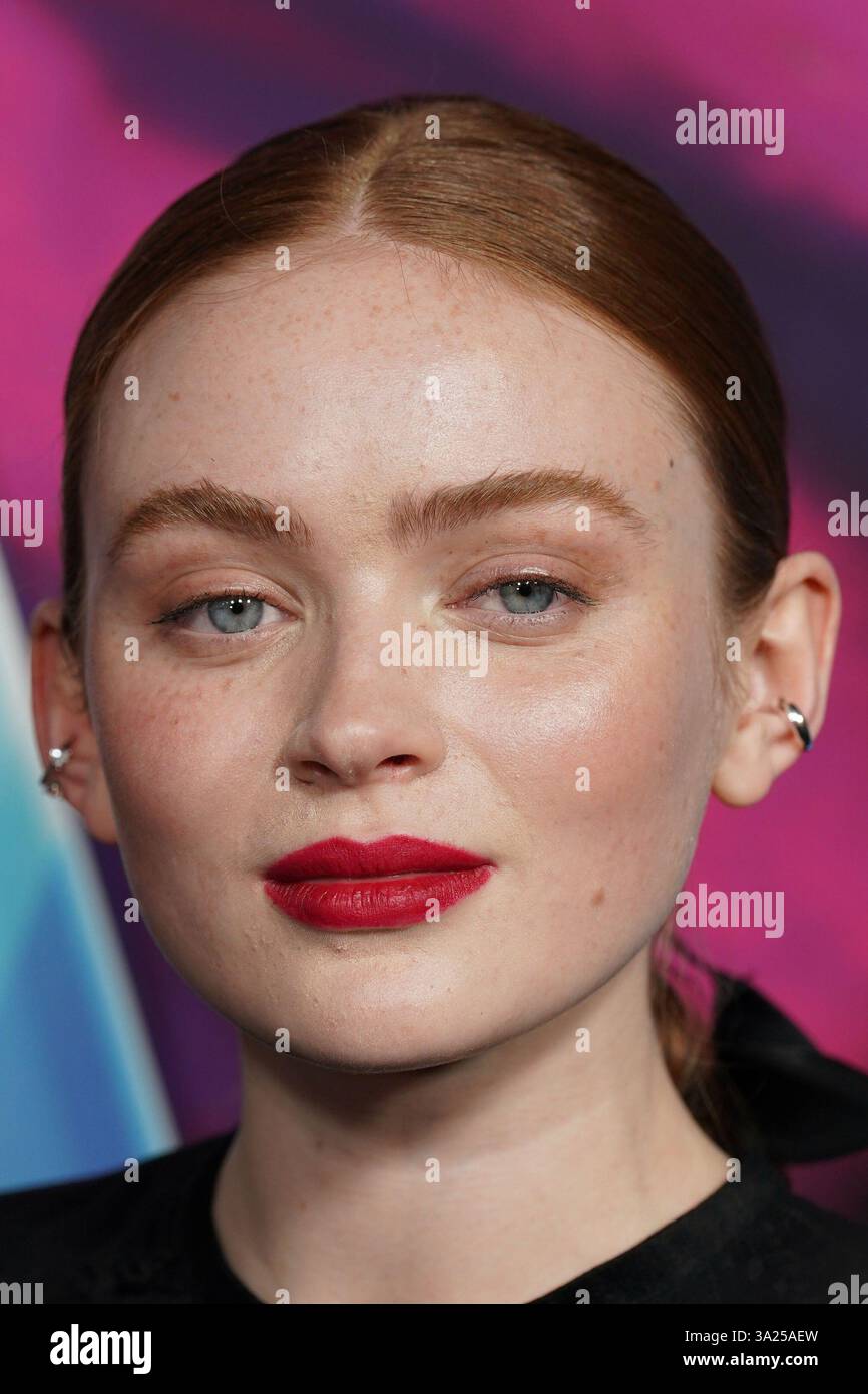 Ny. 11th Mar, 2025. Sadie Sink at arrivals for O'DESSA Premiere ...